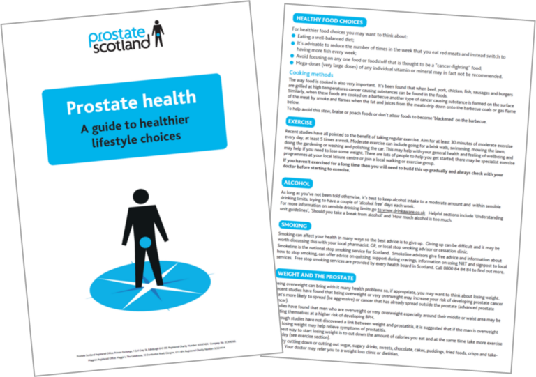 Introducing our new leaflet ‘Prostate Health: a guide to healthier ...