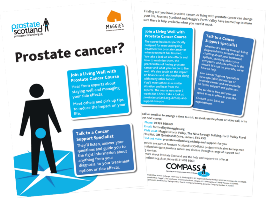 Next course for Forth Valley prostate cancer patients - Prostate Scotland